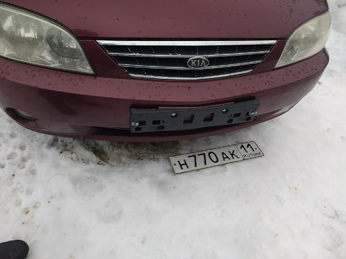Подиум номерного знака Chevrolet Cruze! — KIA Spectra, 1,6 л, 2006 года ...
