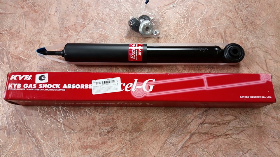 343247 Амортизатор задний (левый/правый). Серия Excel-G KYB | Запчасти ...