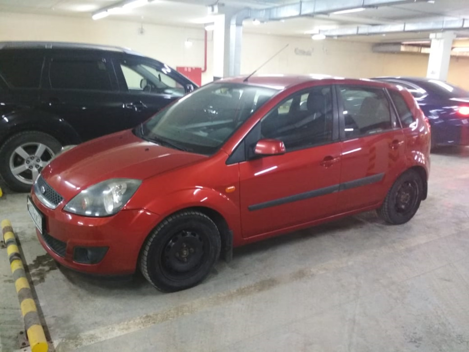 Форд Фиеста, дубль 2 — Ford Fiesta (Mk V), 1,4 л, 2007 года | покупка ...