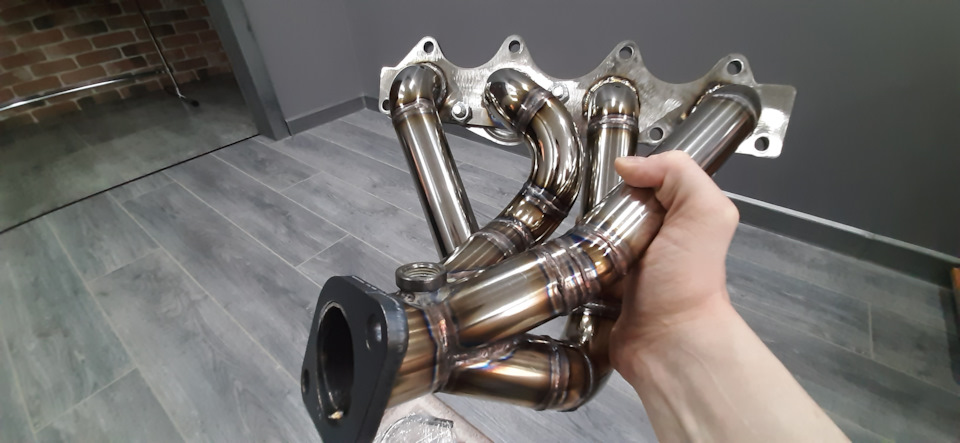 Выпускной коллектор на рио от ELEMENTO EXHAUST — KIA Rio (3G), 1,6 л ...