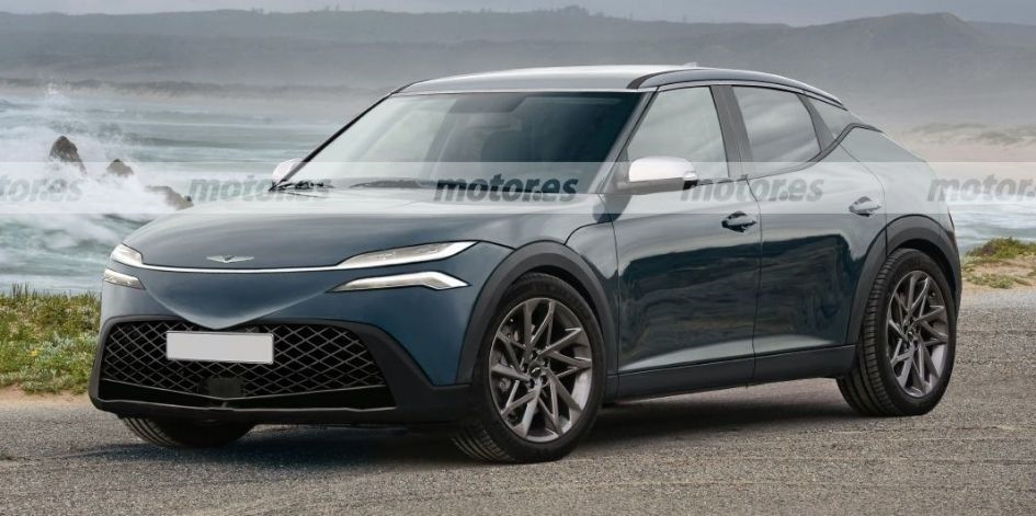 Электрический Genesis GV60: первое изображение — DRIVE2