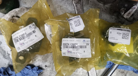 55275C5000 Сайлентблок заднего продольного рычага левый KIA HYUNDAI ...