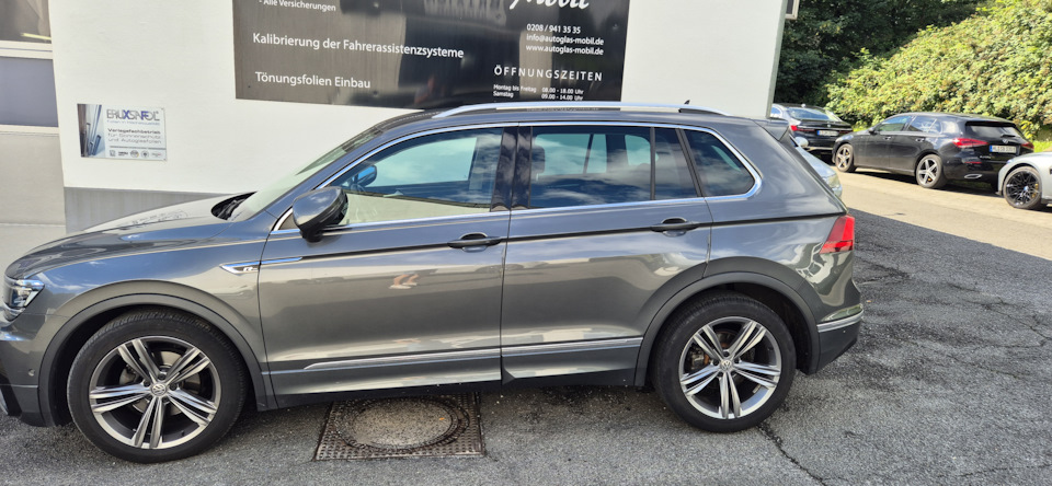 Аквариум — тонировка 95% — Volkswagen Tiguan (2G), 2 л, 2019 года ...