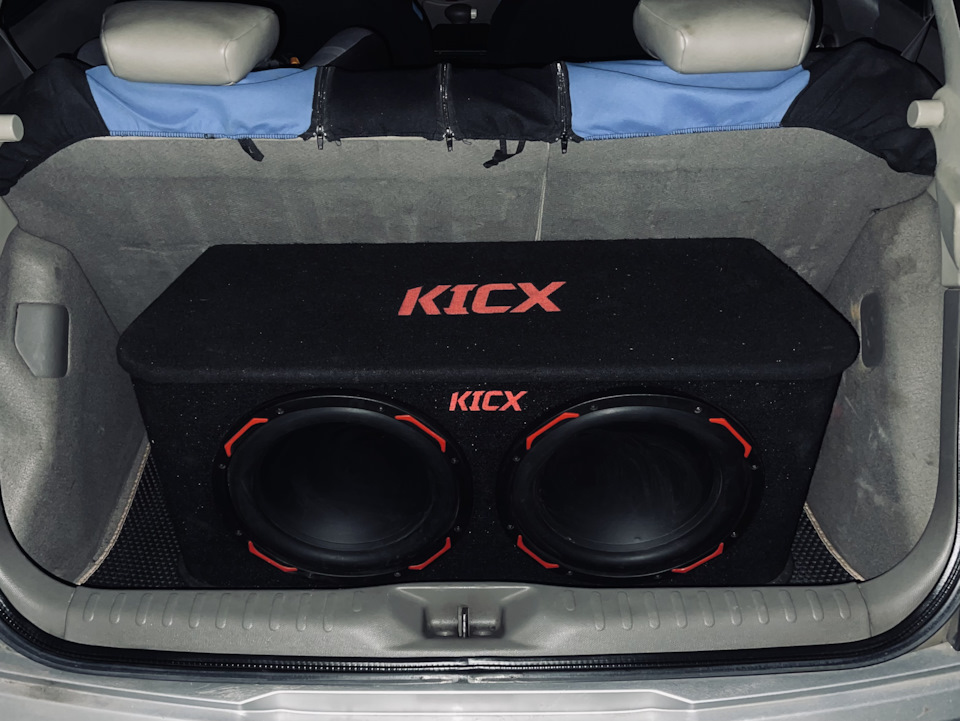 Сабвуфер Kicx GT2200BA на Nissan March Tuning — Nissan March (K12), 1,4 л, 2002 года | автозвук ...