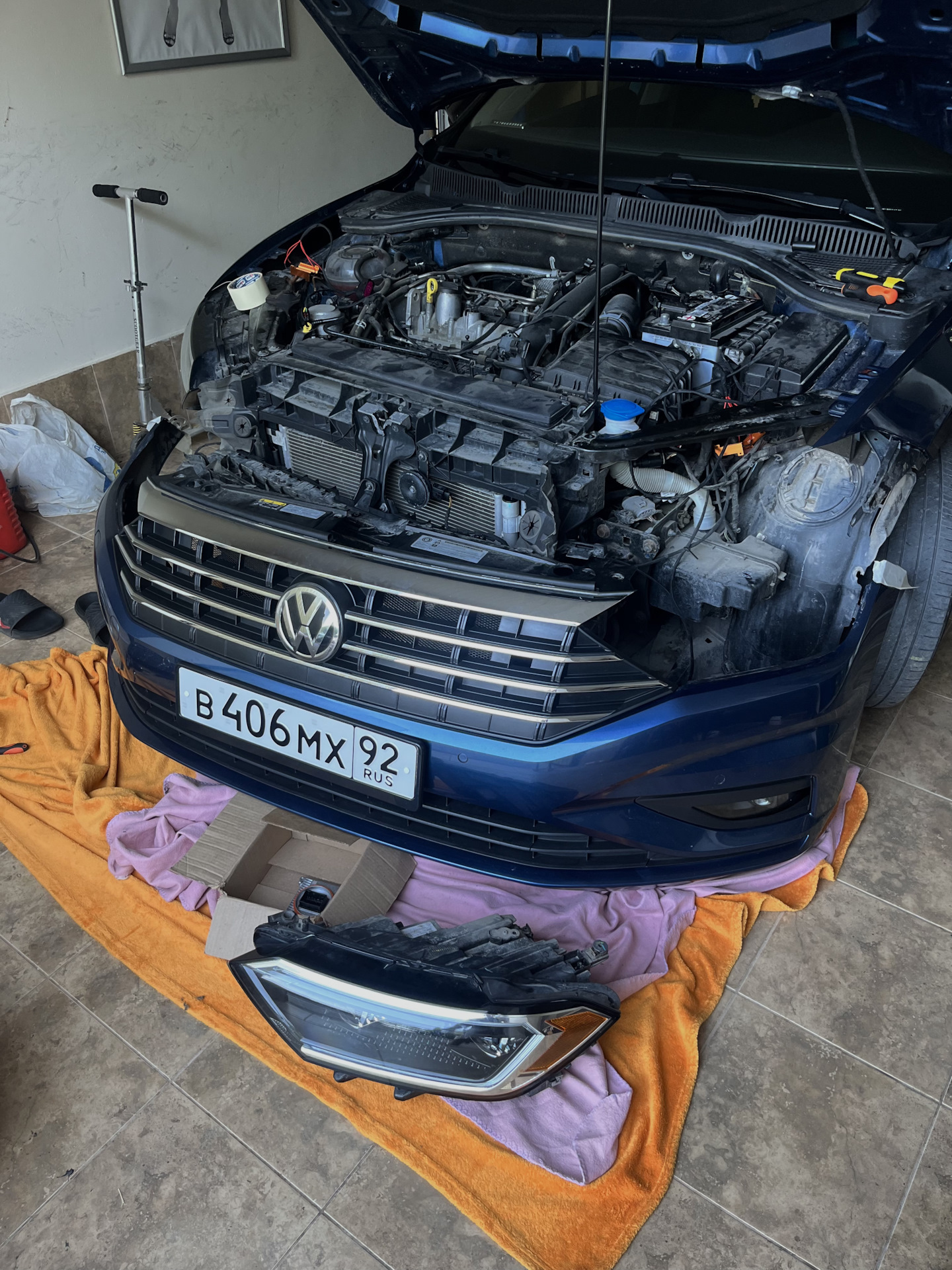 Установка IQ LIGHT Jetta 7 — Volkswagen Jetta VII, 1,4 л, 2020 года ...