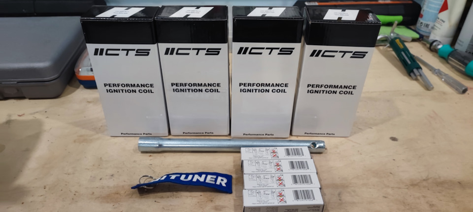 CTS-IGN-007 + NGK 91006 — Volkswagen Touareg (3G), 2 л, 2020 года ...