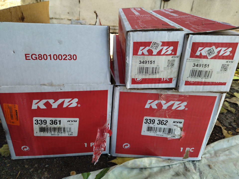 Новые амортизаторы, сайлентблоки и задние проставки — Honda Pilot (2G ...