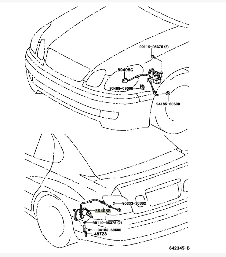 5. Фишки на фарах — Lexus GS (JZS160), 3 л, 1998 года | другое | DRIVE2