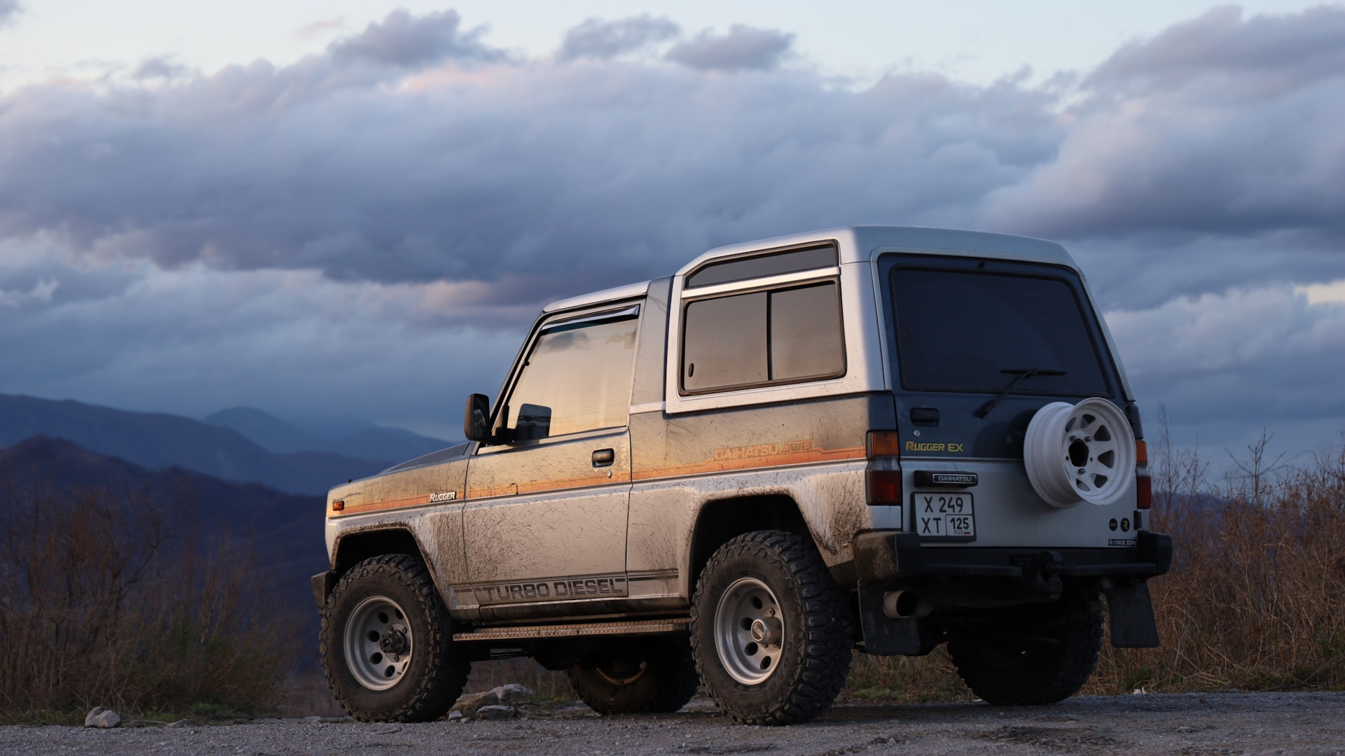 Daihatsu Rugger (F70) 2.8 дизельный 1988 | 強い на DRIVE2