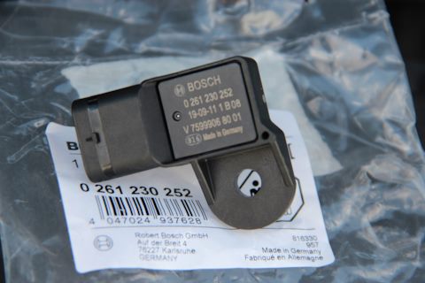 0261230252 Датчик давления наддува BOSCH | Запчасти на DRIVE2