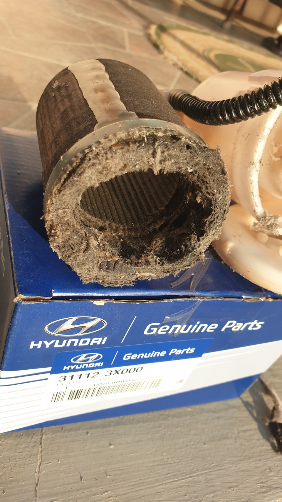 311123X000 Фильтр топливный (бензин) KIA HYUNDAI | Запчасти на DRIVE2