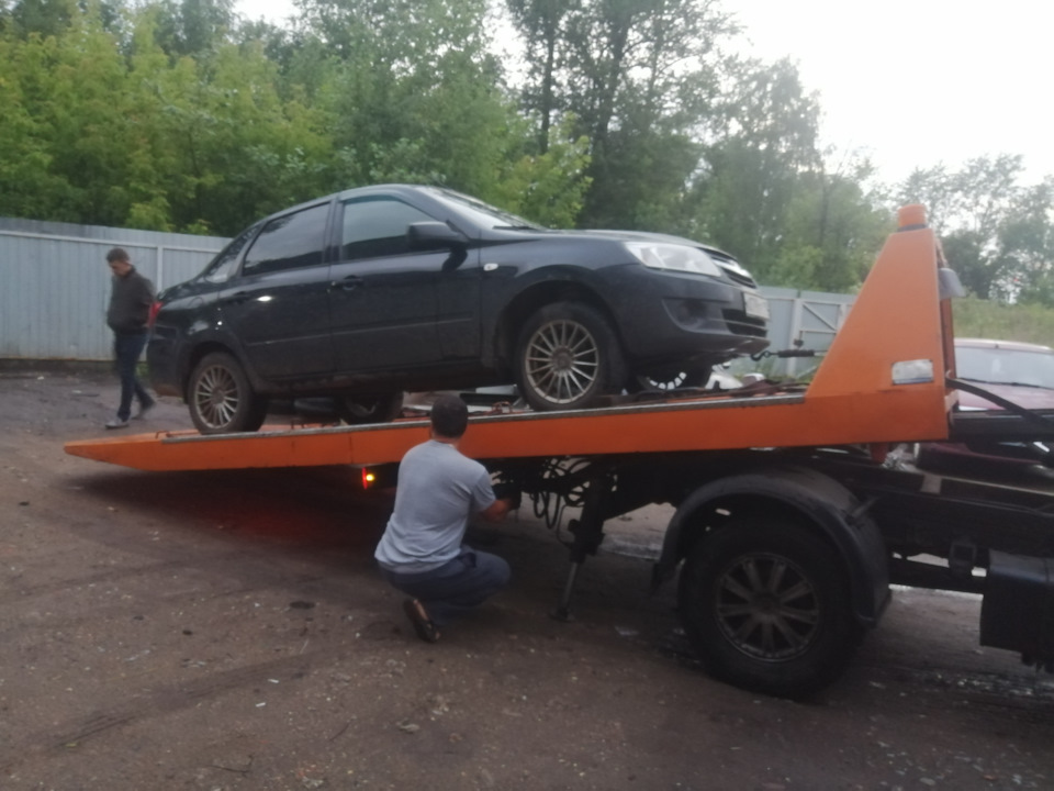 "Рулевая" поломка… 🤔 — Lada Гранта (1G), 1,6 л, 2012 года | поломка ...