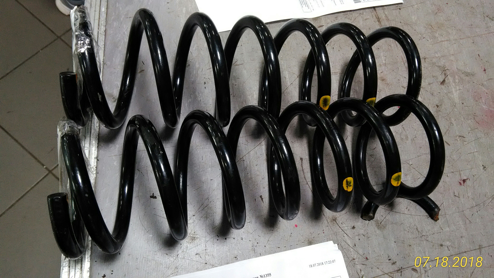 Трещина в задней пружине — Subaru Forester (SJ), 2 л, 2013 года | визит ...