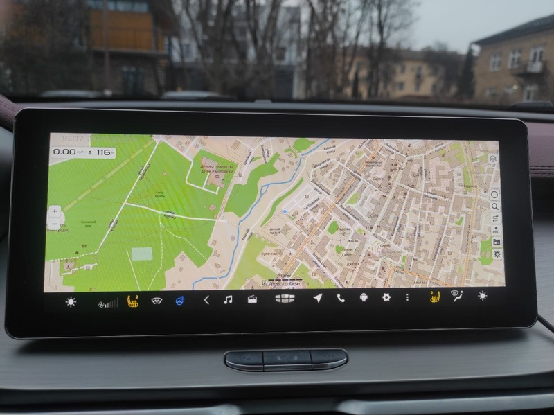 Офлайн-навигация Guru Maps Pro в Geely Coolray — Geely Coolray (1G), 1 ...