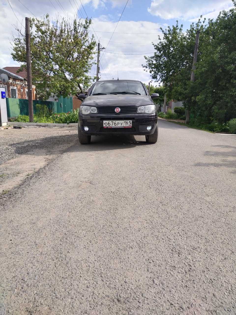 ПТФ LED — FIAT Albea, 1,4 л, 2011 года | аксессуары | DRIVE2