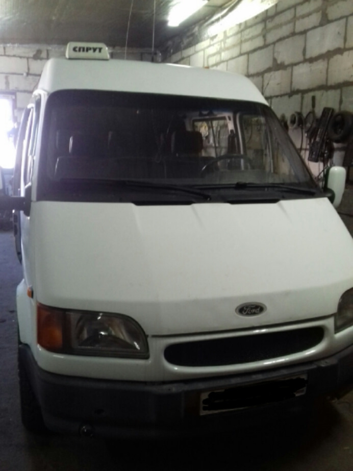 СВ радиостанция + TV — Ford Transit (4G), 2,5 л, 1994 года | аксессуары ...