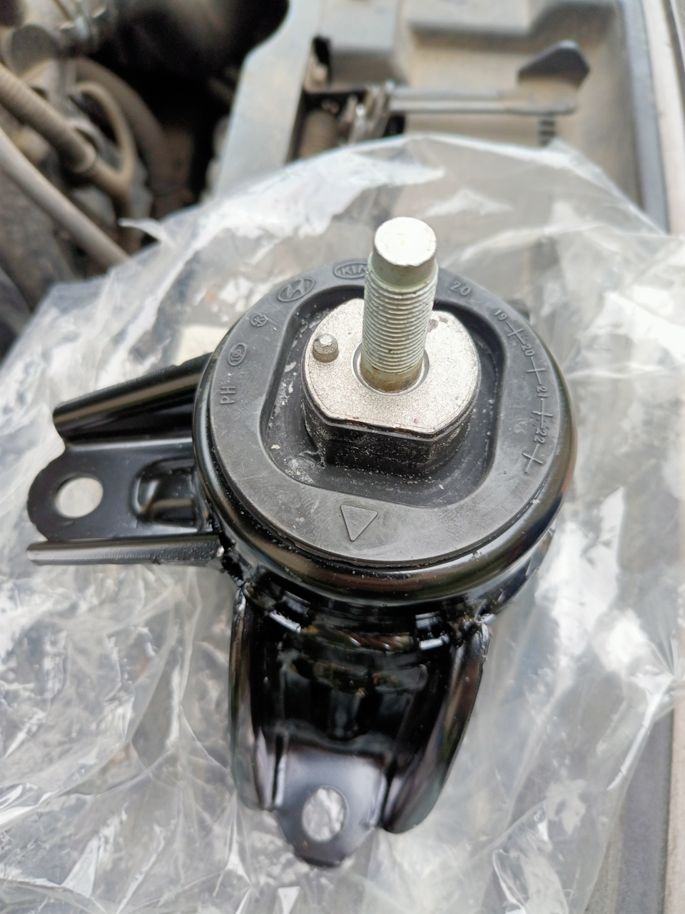 Замена гидроопоры 21810A5500 Kia ceed 2 jd — KIA Ceed (2G), 1,6 л, 2013 ...