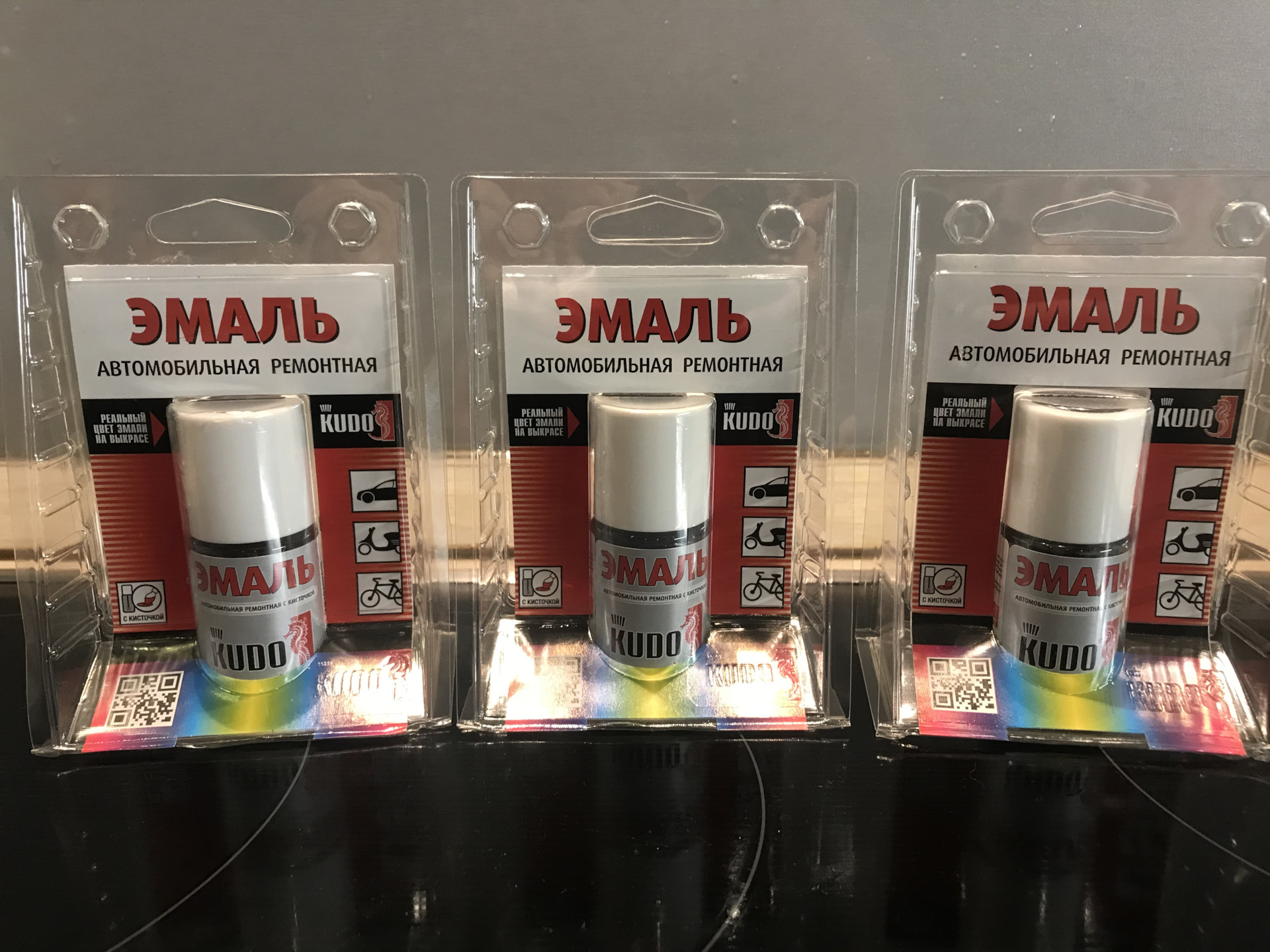 Краска KU-70608 Плутон для подкраски дисков Estrada в цвете grey ...