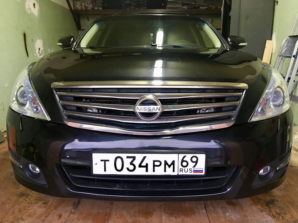 Правая блокфара(продолжение) — Nissan Teana (J32), 2,5 л, 2012 года ...
