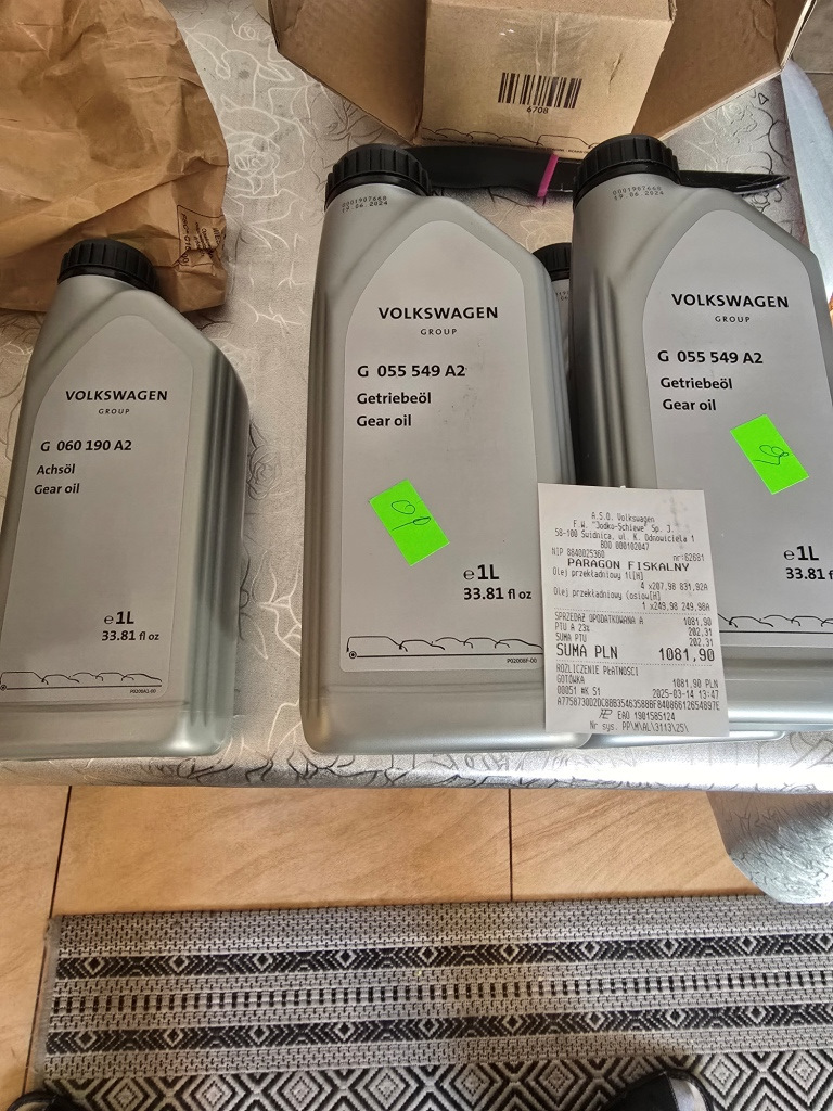 Audi Q5 FY Замена масла в АКПП DL-382 + муфта полного привода и задний ...