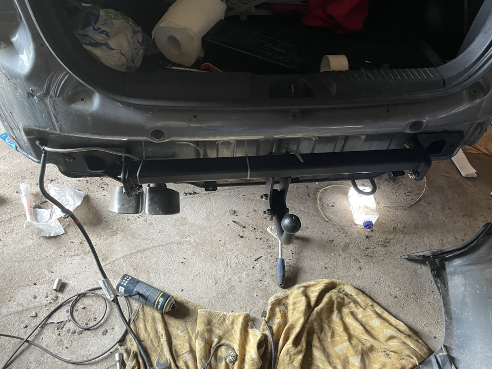 Фаркоп на весту — Lada Vesta (1G), 1,8 л, 2019 года | своими руками ...