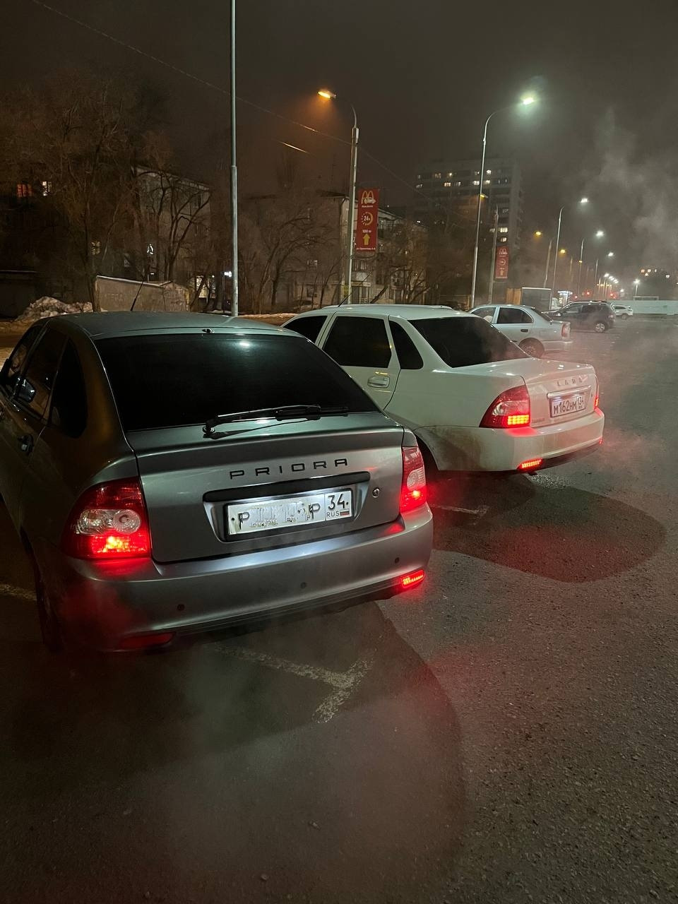 Задние катафоты — Lada Приора хэтчбек, 1,6 л, 2011 года | стайлинг | DRIVE2