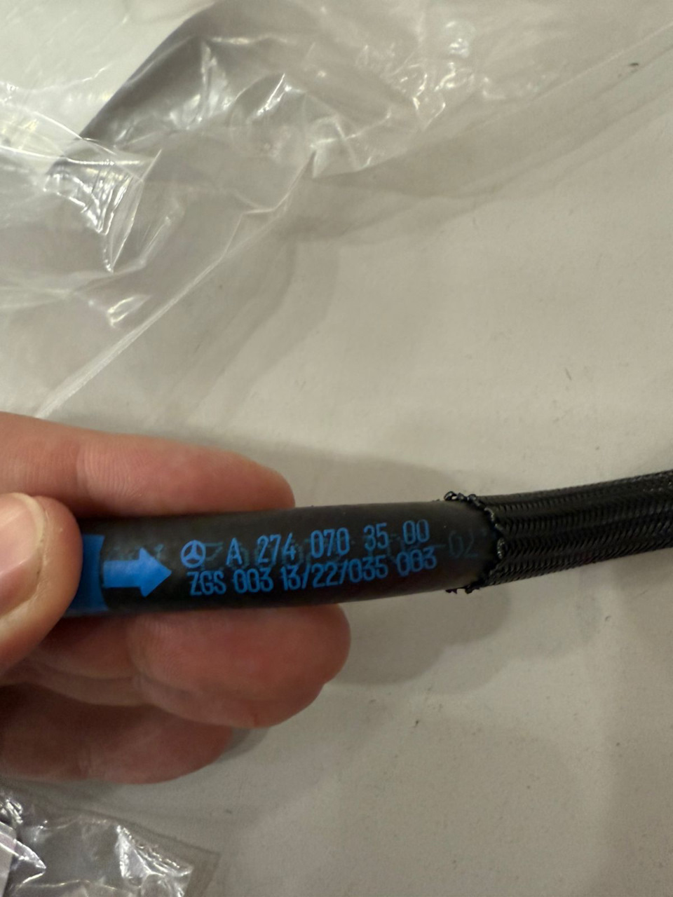 A2740703500 Шланг топливный Mercedes | Запчасти на DRIVE2