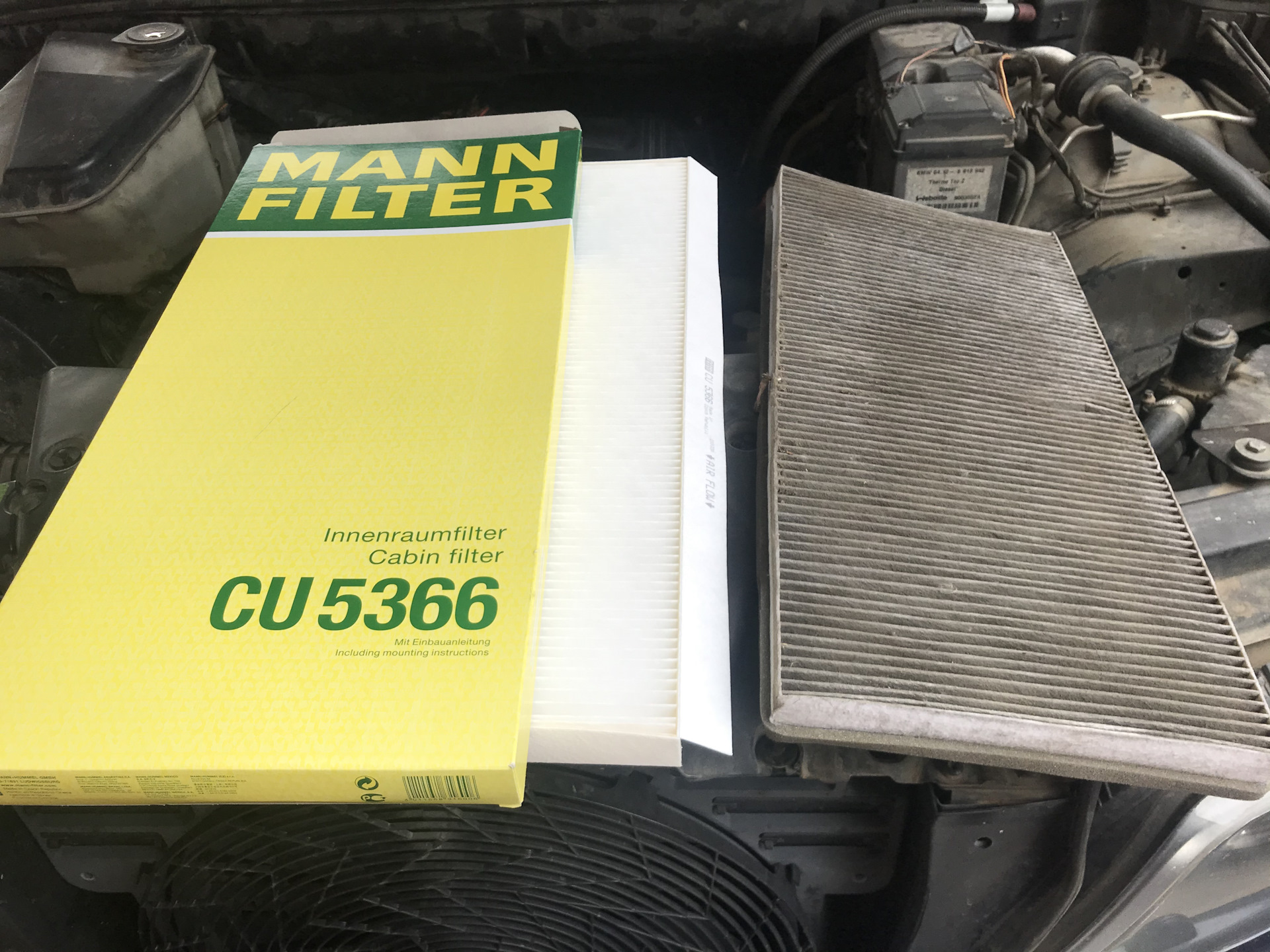 Чистый воздух — BMW X5 (E53), 3 л, 2004 года | плановое ТО | DRIVE2