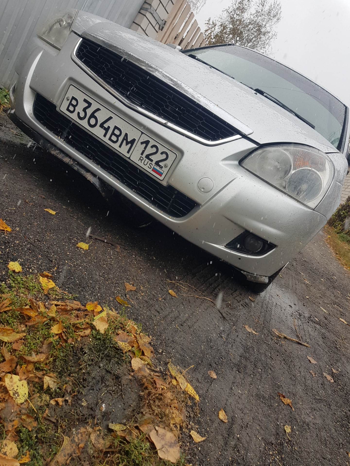 #8 Универсальная губа для бампера (не покупать) — Lada Приора седан, 1 ...