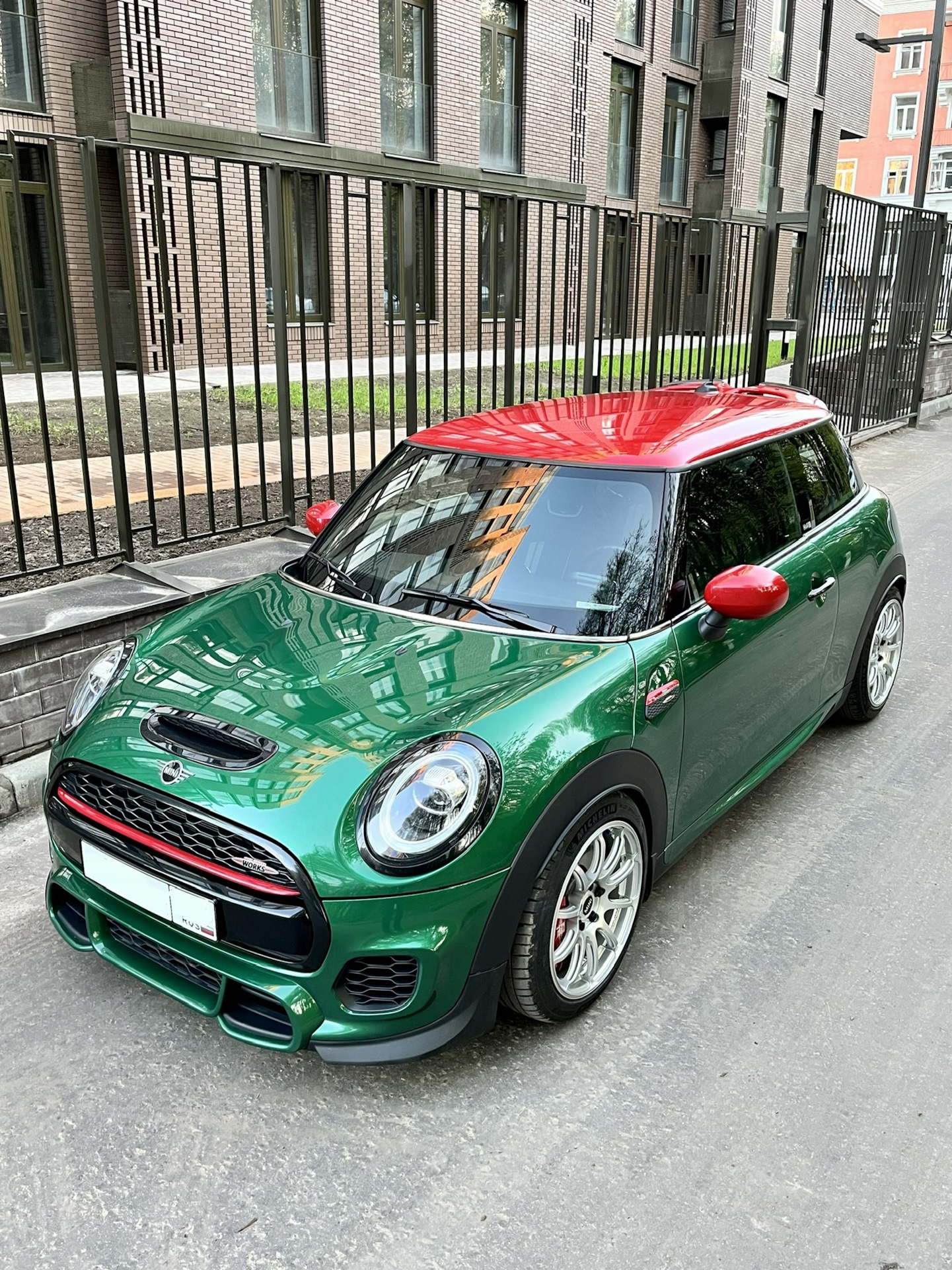 Диски Advan RS2 на JCW. — MINI John Cooper Works, 2 л, 2020 года ...