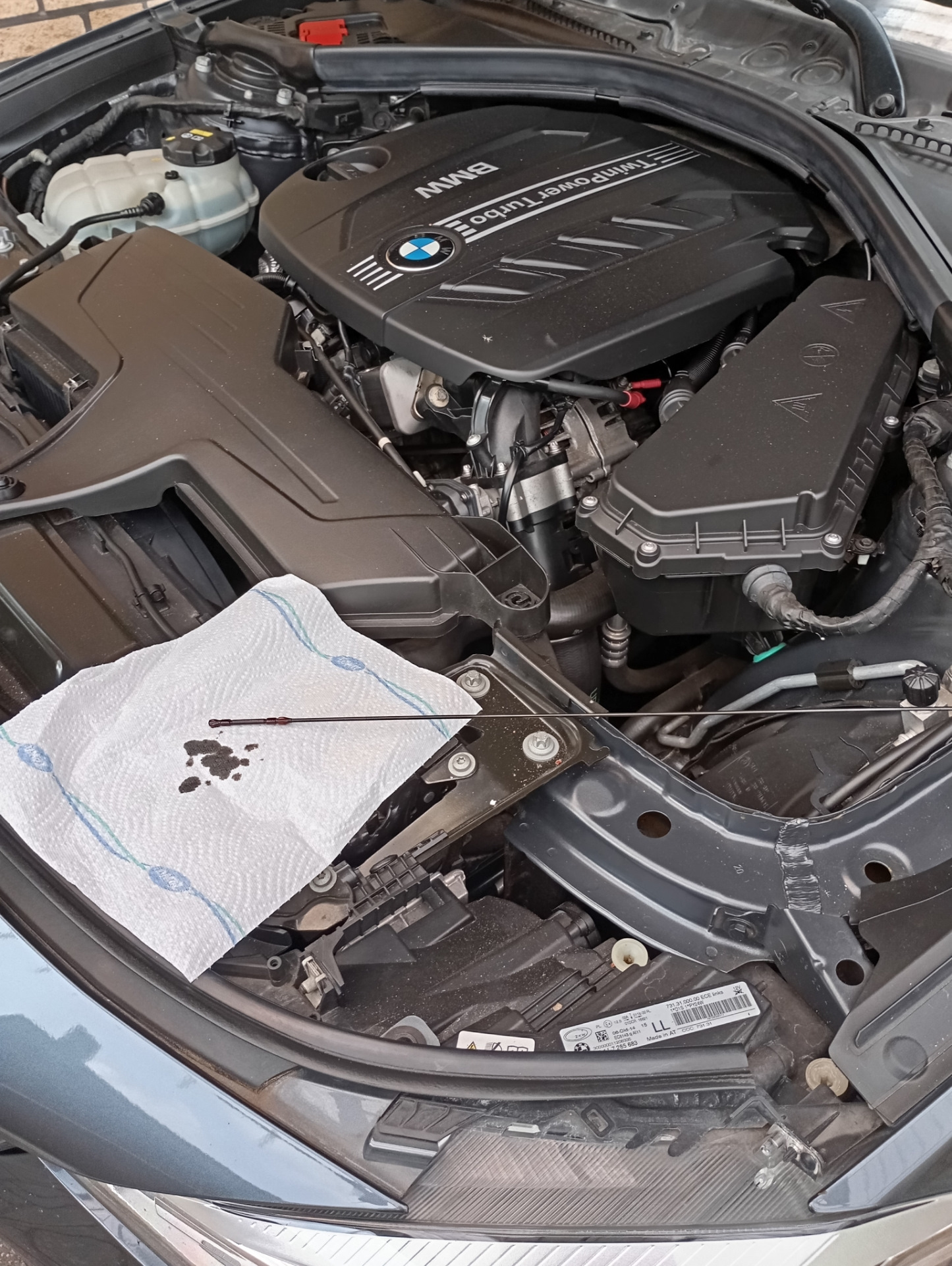 Будни тракториста. — BMW 3 series Gran Turismo (F34), 2 л, 2014 года ...