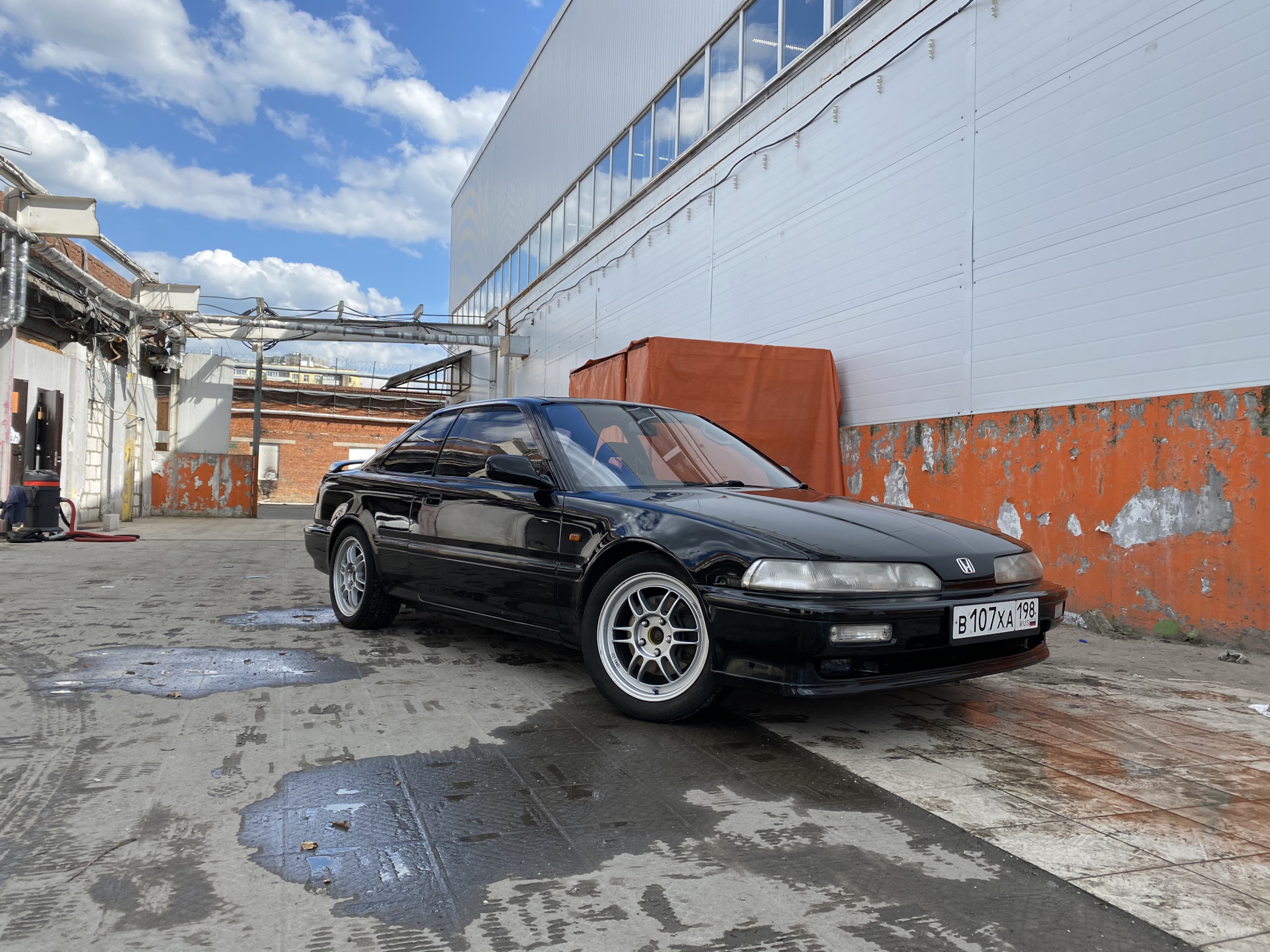 Чуть фото, новые колеса — Honda Integra (DA5-DA9/DB1-DB2), 1,8 л, 1991 ...