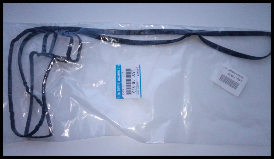 Заменил прокладку клапанной крышки и датчика фаз газораспределения ...