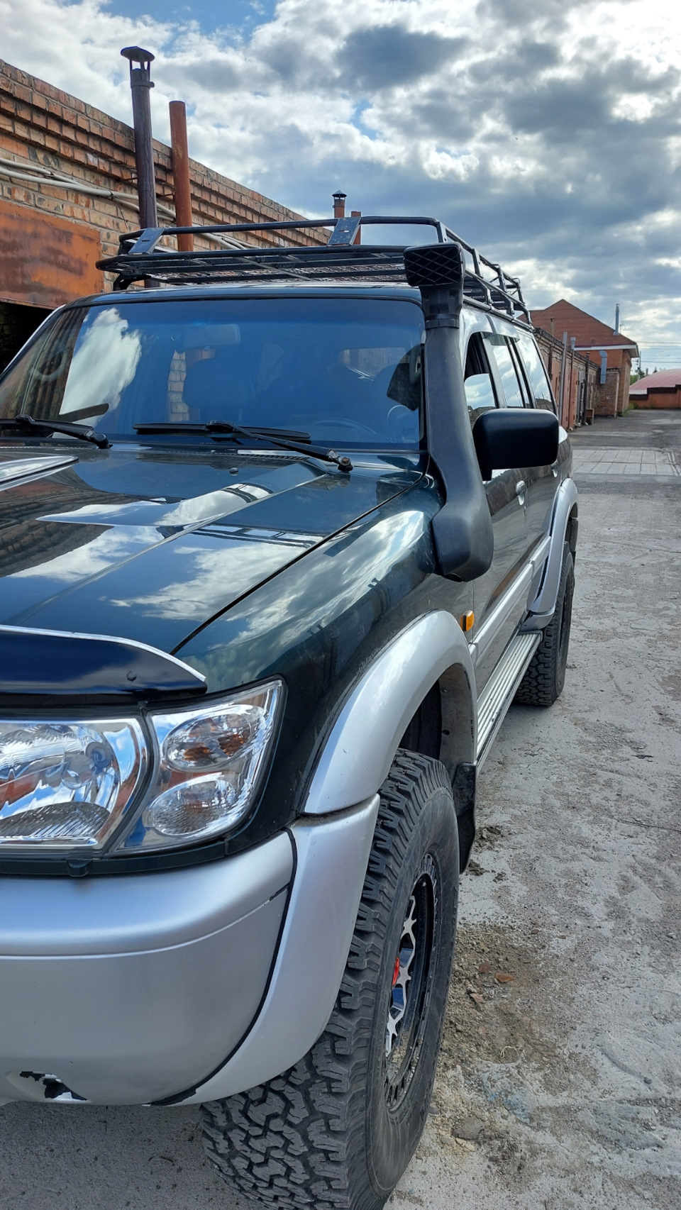 Установка шноркеля — Nissan Patrol (Y61), 2,8 л, 1998 года | аксессуары ...