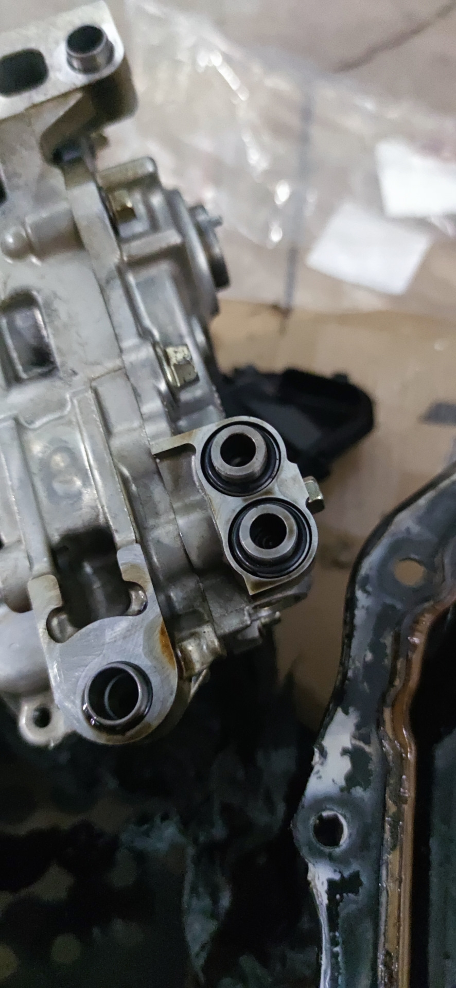 Фильтр масло насоса. — Mazda 6 (3G) GJ, 2,2 л, 2014 года | поломка | DRIVE2