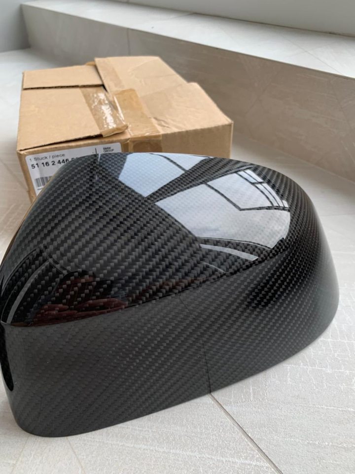Карбоновые крышки зеркал M performance G05 / G06 на BMW X5 (G05), BMW ...