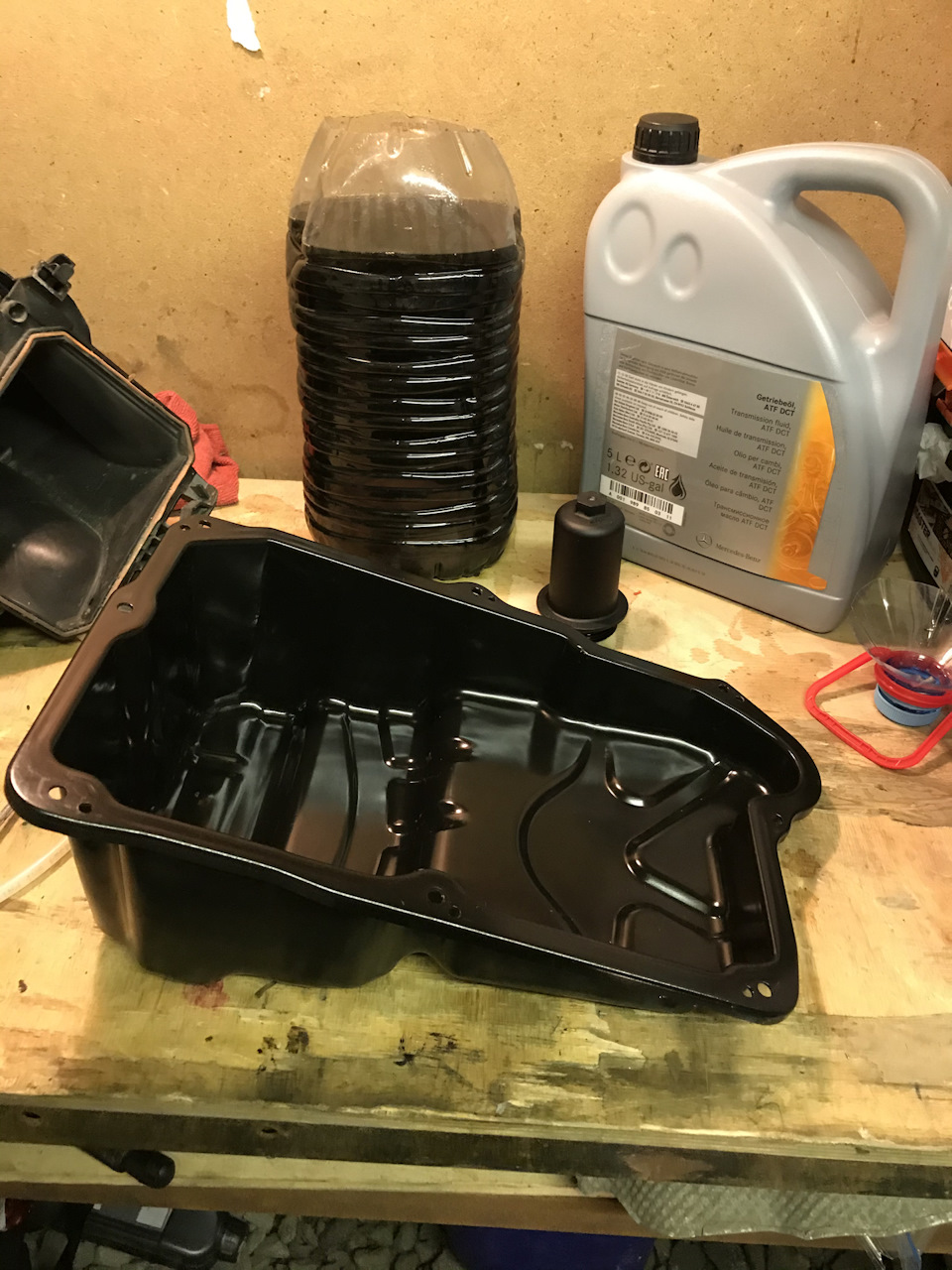 Замена масла В MERCEDES 7G-DCT — Mercedes-Benz B-Class (W246), 1,6 л ...