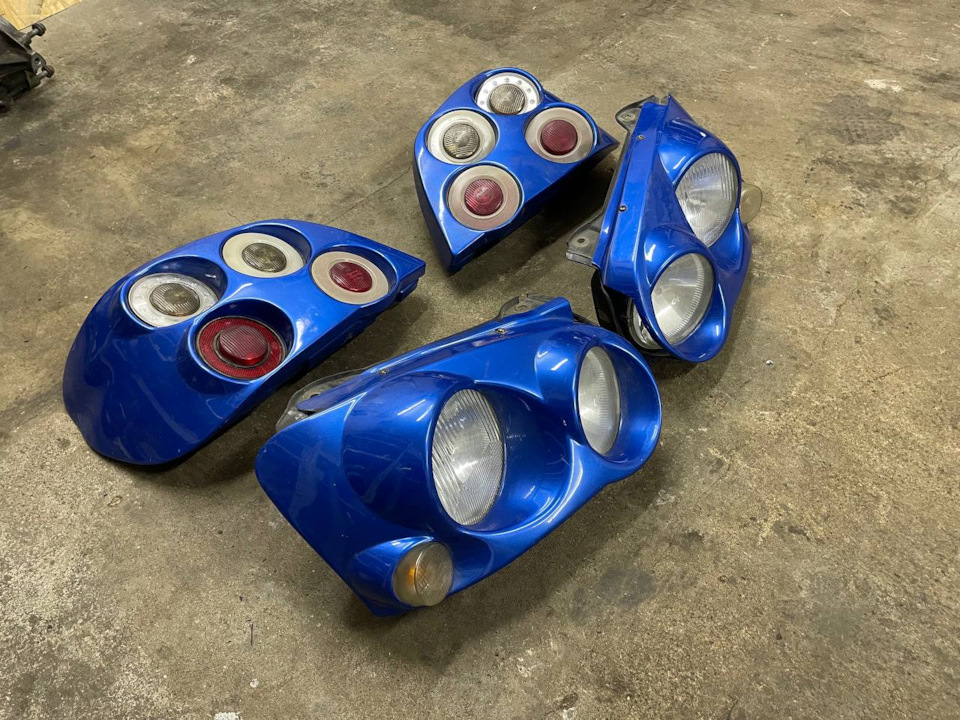 Комплект оптики Morette для GD 03-05 на Subaru Impreza WRX STI (GD ...