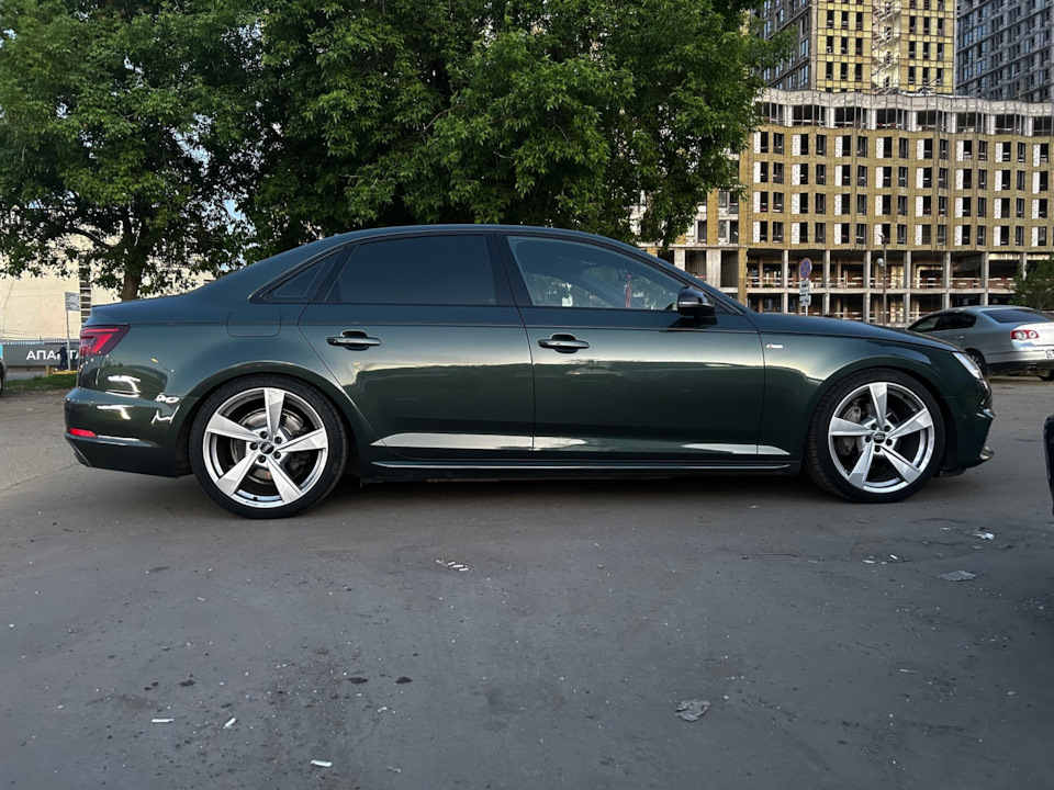 установка винтовой подвески — Audi A4 (B9), 2 л, 2018 года | тюнинг ...