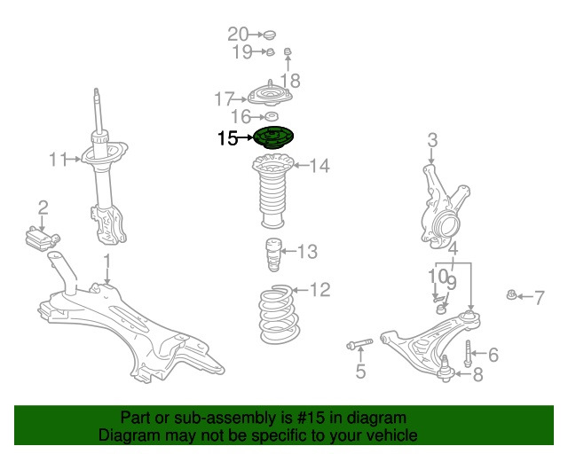 4804452010 Проставка пружины TOYOTA LEXUS | Запчасти на DRIVE2