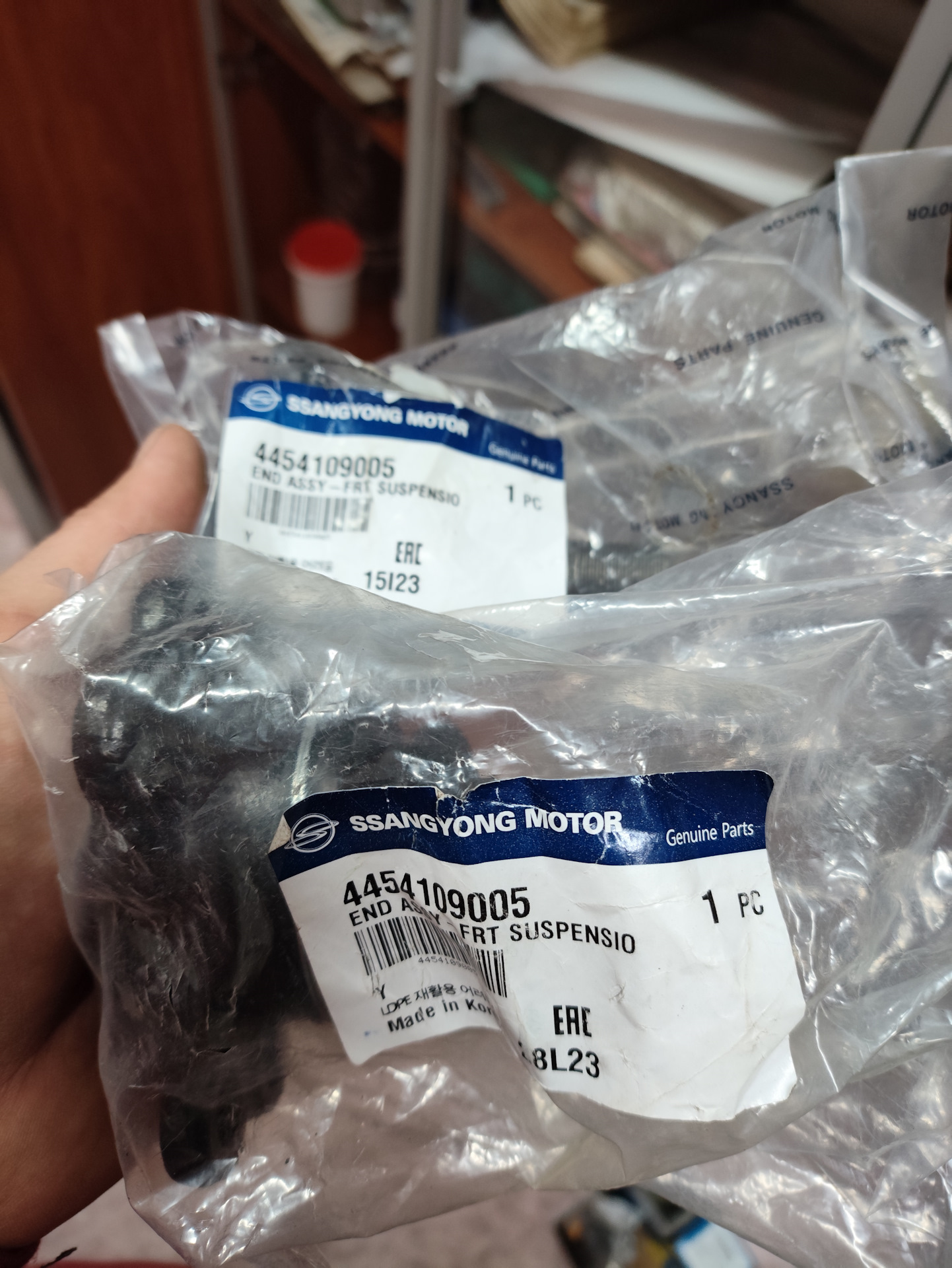 Замена передних стоек, нижних шаровых, сходразвал. — SsangYong Rexton ...