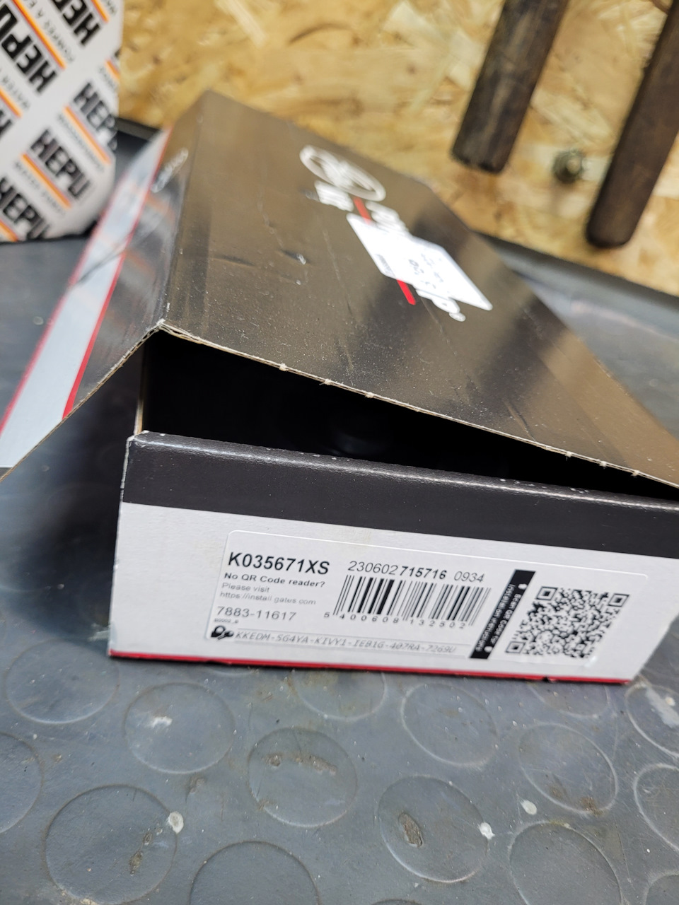 K035671XS Комплекты деталей для ремней грм GATES | Запчасти на DRIVE2