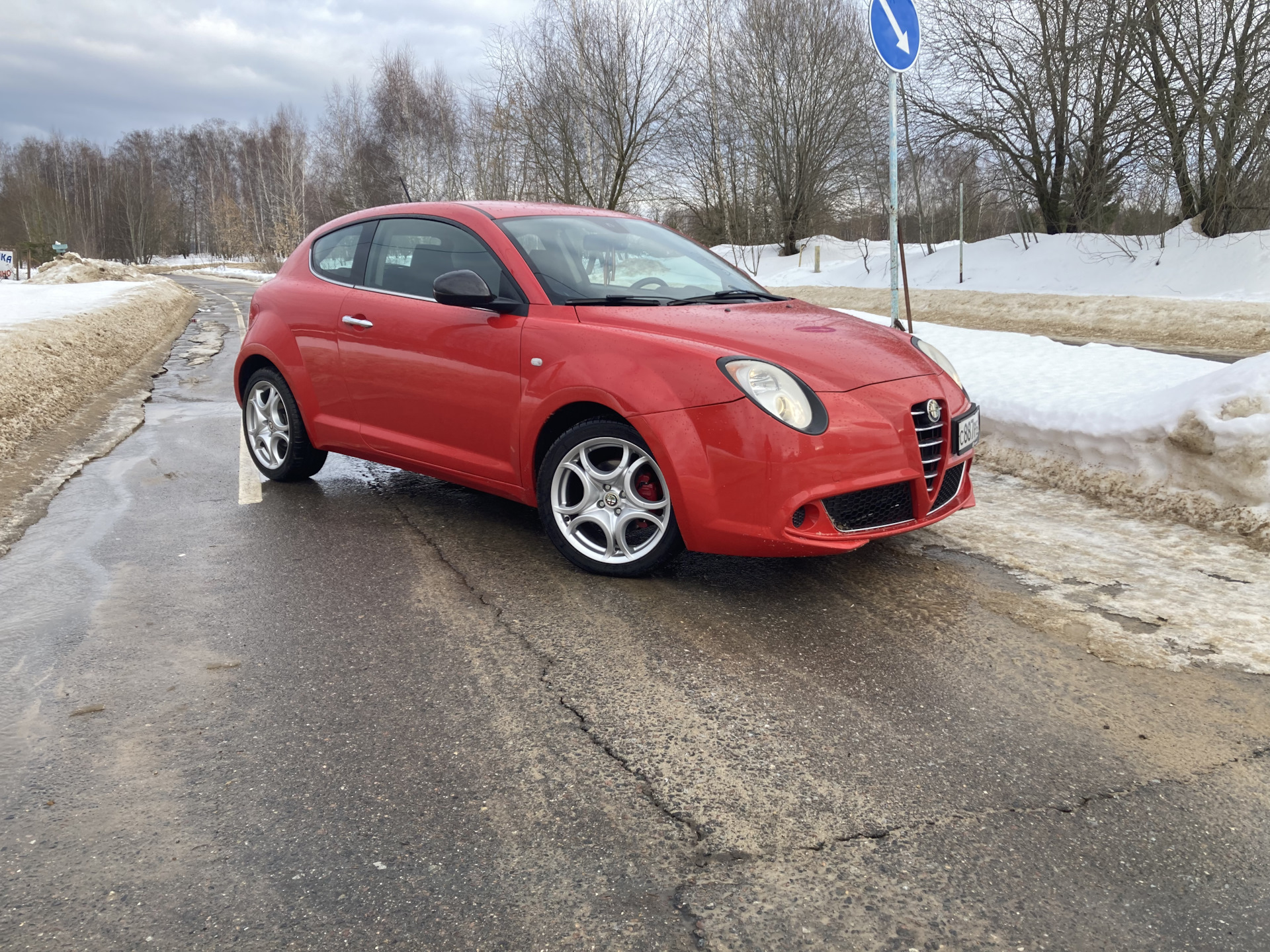 Первый выезд 2022 — Alfa Romeo Mi.To, 1,4 л, 2009 года | покатушки | DRIVE2