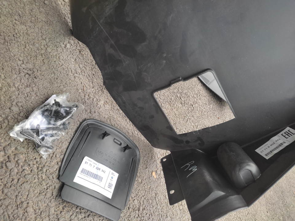 (167) Подкрылок левый оригинальный 8 402 443 BMW OEM — BMW X5 (E53), 3 ...