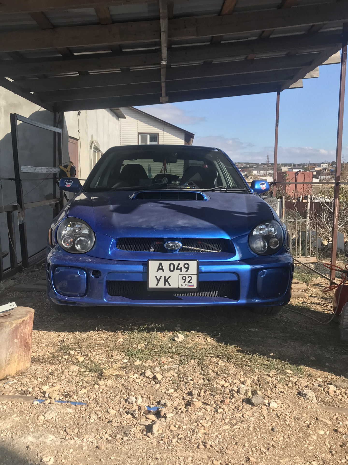 Вот я и поставил новый номер — Subaru Impreza WRX (GD/GG), 2 л, 2000 года | просто так | DRIVE2