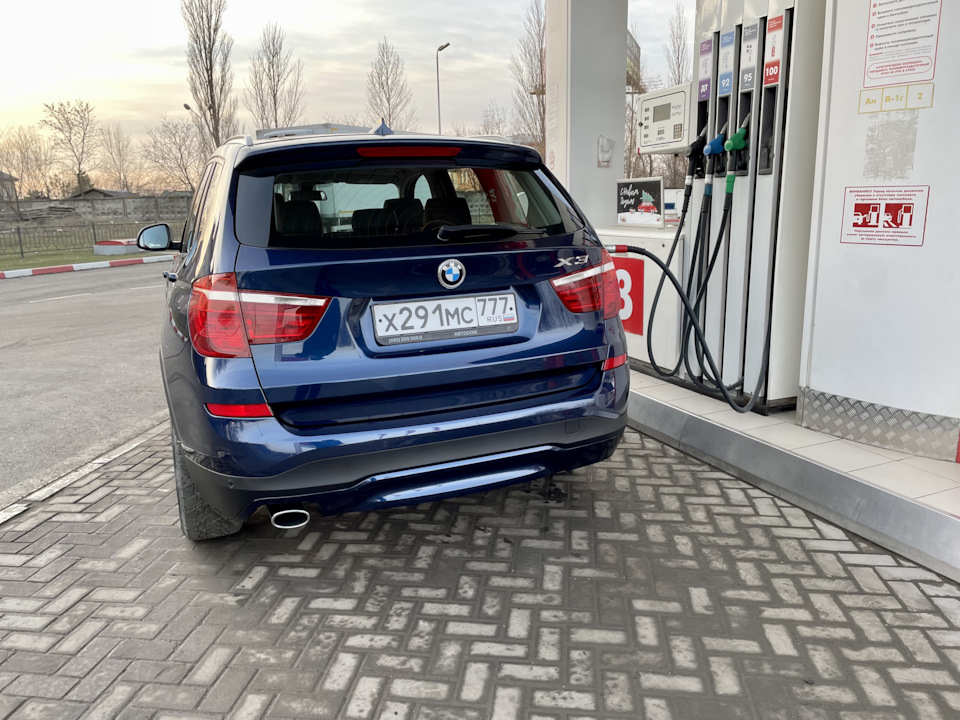 Замена задних колодок. Мелкие работы. — BMW X3 (F25), 2 л, 2014 года ...