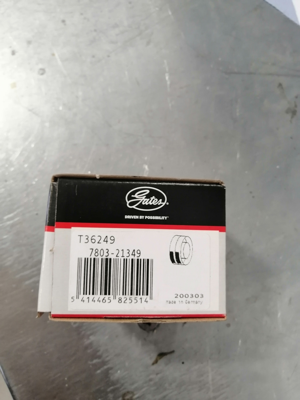 T36249 Опорные ролики и шкивы GATES | Запчасти на DRIVE2