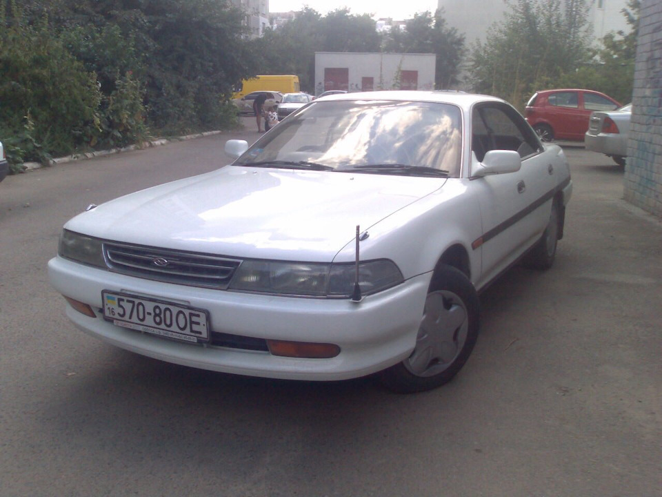 Молодая горячая, какая она была 11 лет назад — Toyota Corona Exiv, 2 л ...