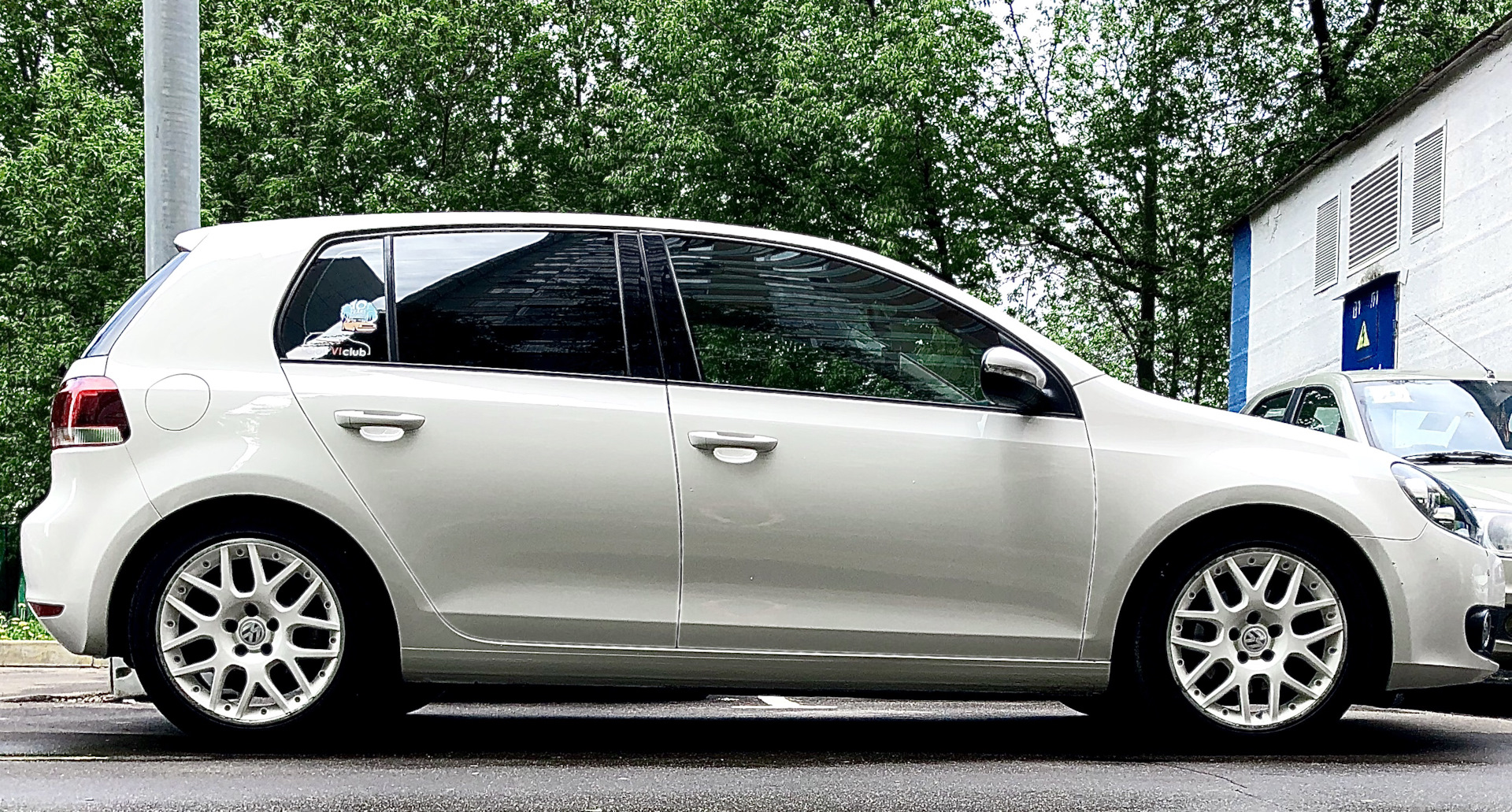 BBS Madras RS800 — Volkswagen Golf Mk6, 1,4 л, 2012 года | колёсные ...