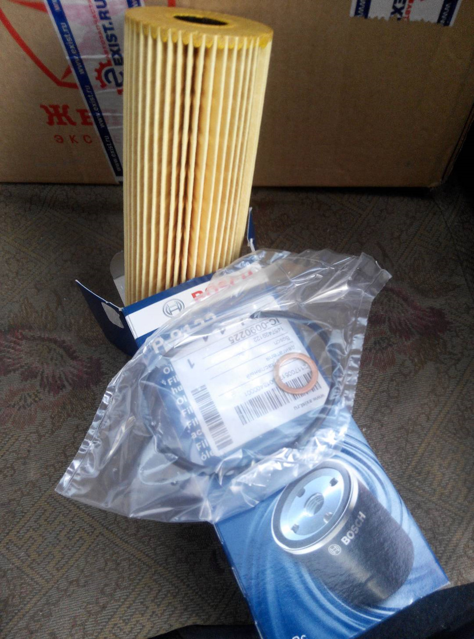 1457429122 Масляный фильтр BOSCH | Запчасти на DRIVE2